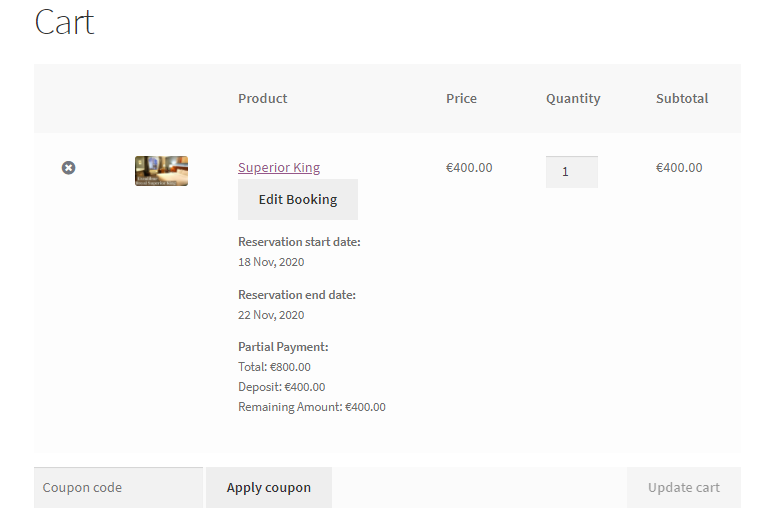 Partial Deposits Addon - Tyche Softwares Documentation