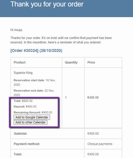 Partial Deposits Addon - Tyche Softwares Documentation