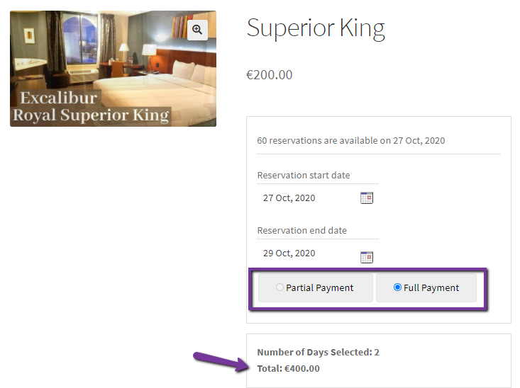 Partial Deposits Addon - Tyche Softwares Documentation
