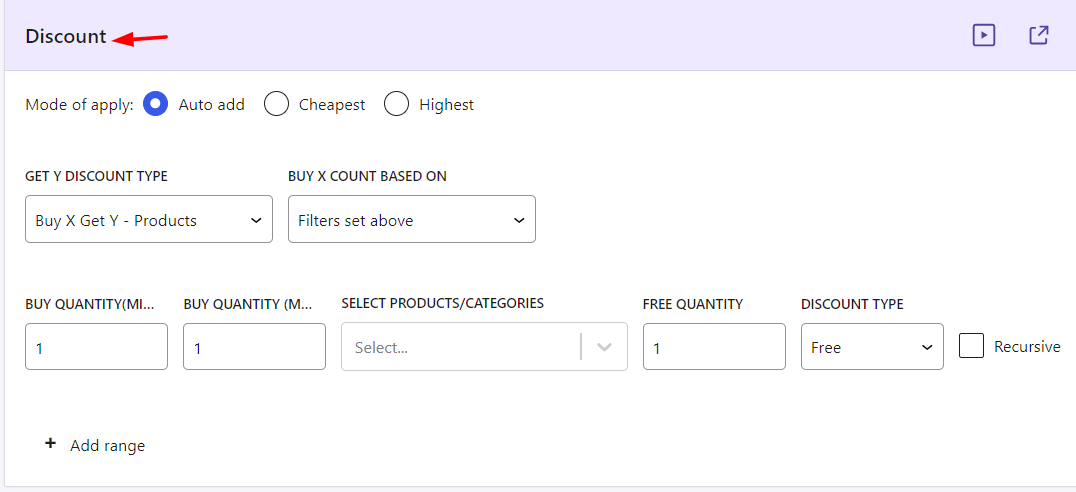 Configuring Discount Products and Values - Tyche Softwares Documentation