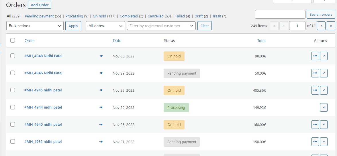 Custom Order Numbers For Woocommerce Tyche Softwares