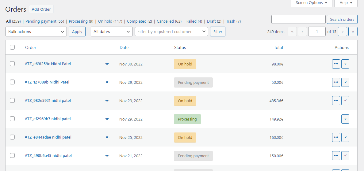 Custom Order Numbers For Woocommerce Tyche Softwares