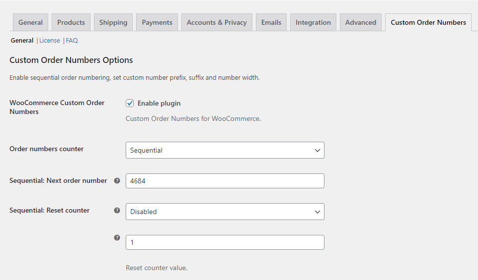 Custom Order Numbers For Woocommerce Tyche Softwares