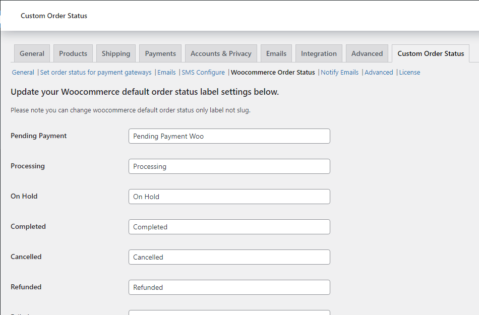 Custom Order Status For Woocommerce Tyche Softwares 2529