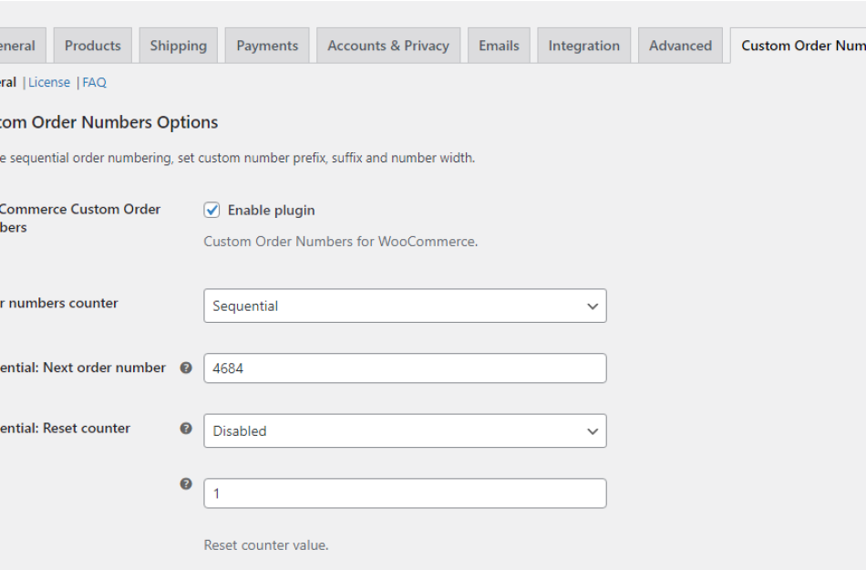 Custom Order Numbers For Woocommerce Tyche Softwares
